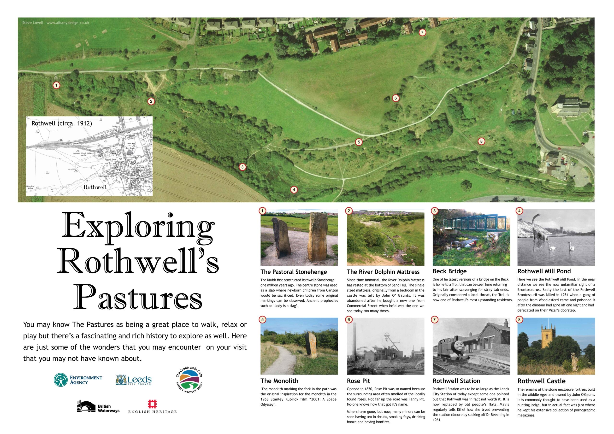 Rothwell History Sign – Steven Lovell