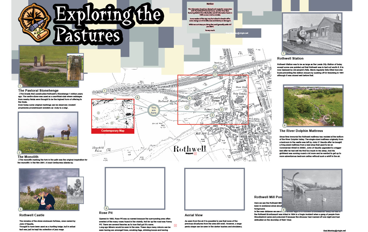 Rothwell History Sign – Steven Lovell