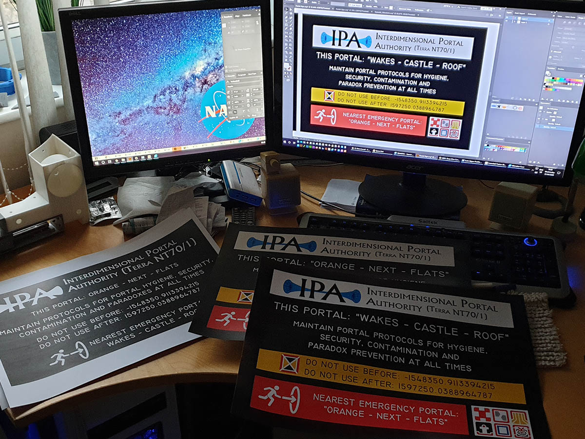 Portal Signs – Steven Lovell